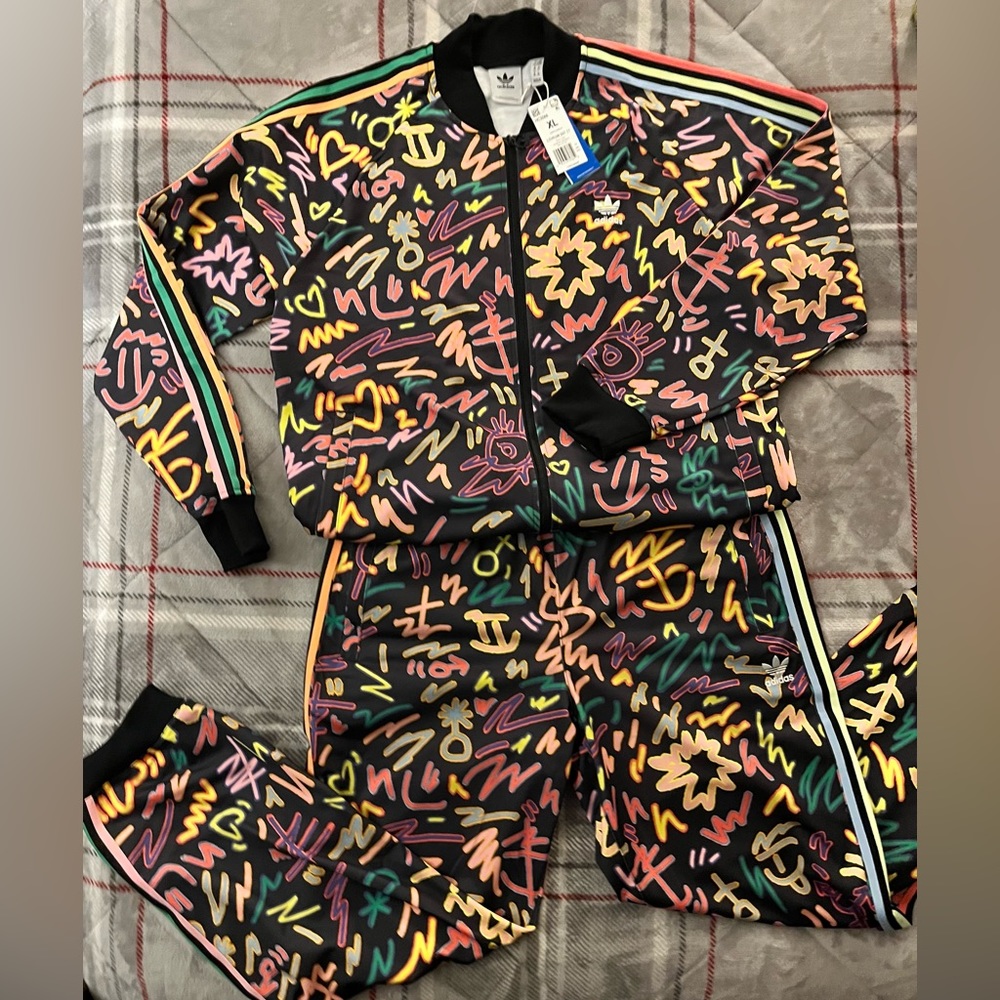 Host Pick Adidas Originals Pride Themed Track Suit Eu… - Gem